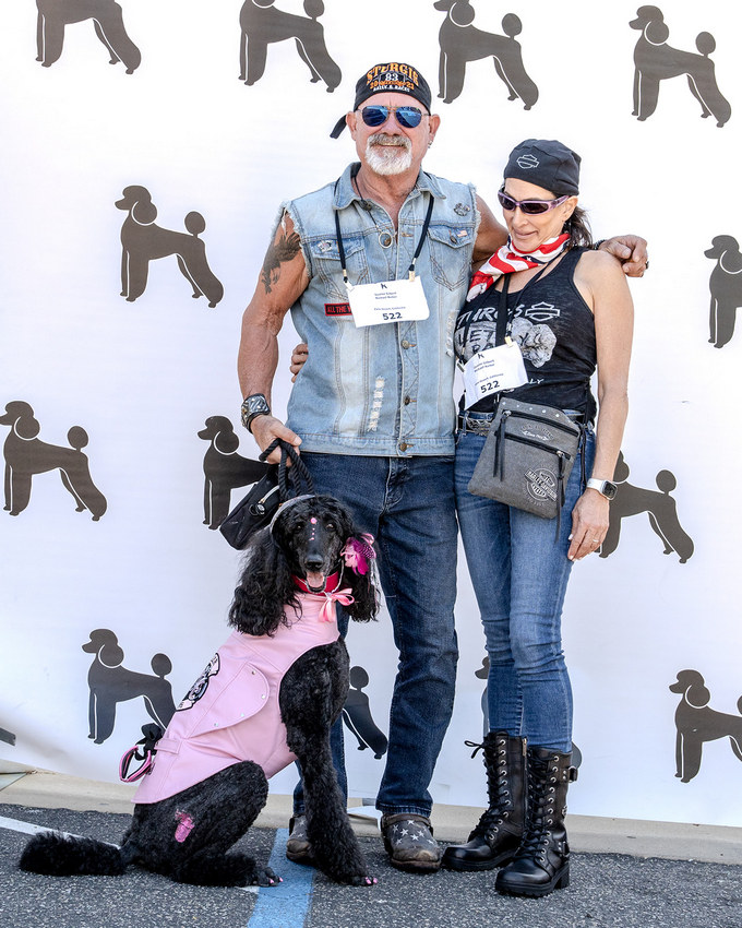 Winners of the Poodle Day Parade in Carmel